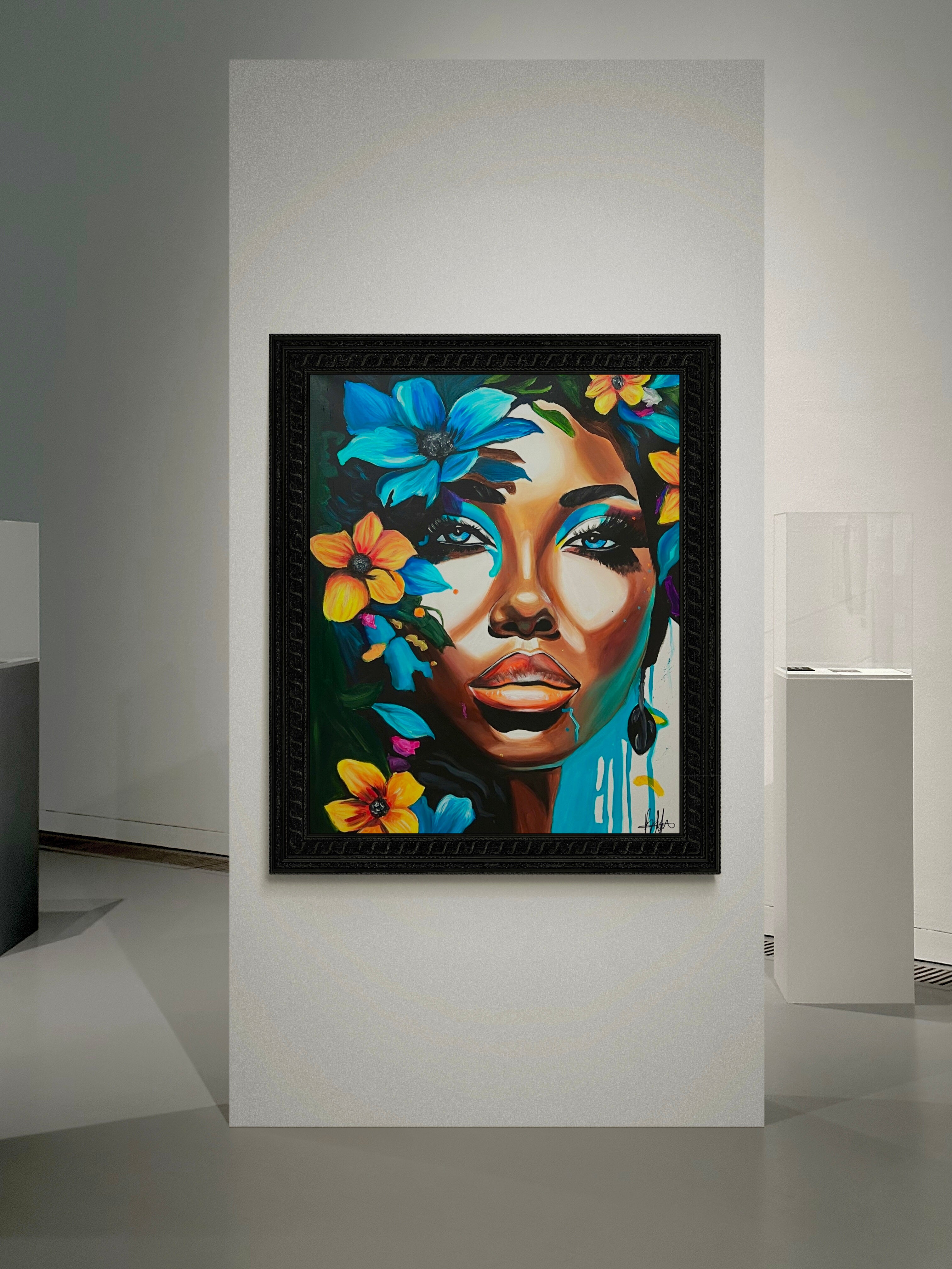 Feeling Blue (Contact for pricing) – Anna August Art